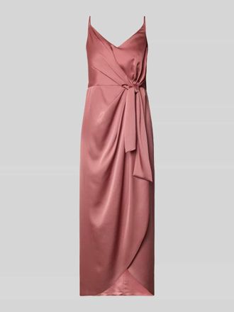 Jake*s Cocktailkleid mit Knoten-Detail