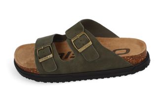 O'Neill Sandale ONEILL VINCE SLIDER MEN LOW, Herren, Gr. 40, schwarz olive, Synthetik, Schuhe Sandale