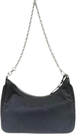 Prada Sac bandouli&egrave;re vintage Pre-owned - Femme - Pre-owned - Noir - Taille: ONE Size