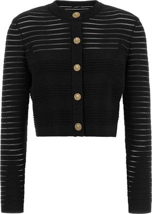 Balmain Cardigan - Schwarz