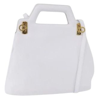 Ferragamo Pre-owned Hand Bag - - Pre-owned - Damen - Wei&szlig; - ONE SIZE