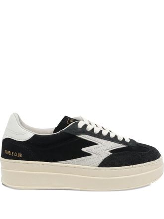 MOA Master Of Arts baskets en daim à logo - Noir