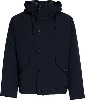 C.P. Company C.p. Company, Homme, Vestes, Bleu, Taille: XL Hooded Down Jacket