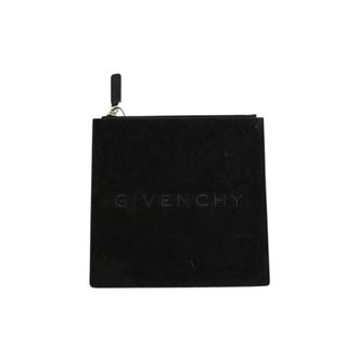 Givenchy Pre-owned Pochette Leder Clutch - - Pre-owned - Damen - Schwarzk - ONE SIZE