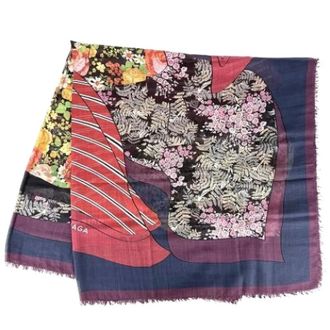 Balenciaga Pre-owned Silk Scarf - Femme - Pre-owned - Multicolore - Taille: ONE Size