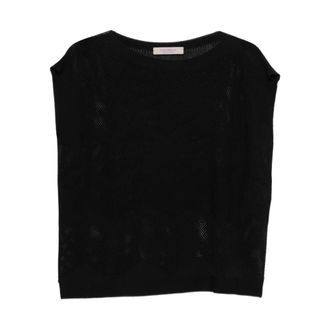 D.exterior Femme, Pulls, Noir, Taille: 40 FR Classic Knit Vest