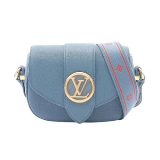 Louis Vuitton Pre-owned LV Pont 9 Soft PM Leder Umh&auml;ngetasche - - Pre-owned - Damen - Blau - ONE SIZE