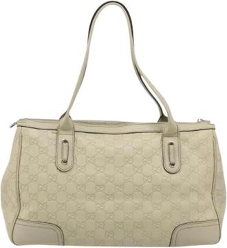 Gucci Pre-owned Canvas Shoulder Bag - - Pre-owned - Damen - Beige - ONE SIZE