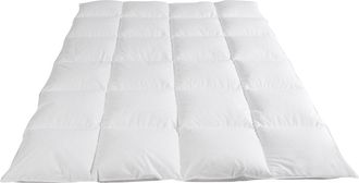 Böhmerwald Kassettendecke Elegance 100% Daunen 8 cm Stege - Wärmestufe 5 Größe 200x200 cm