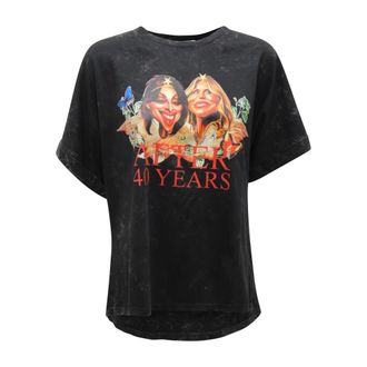 Brand Unique Maglia Oversize WO - - Tops - Damen - Schwarzk - M