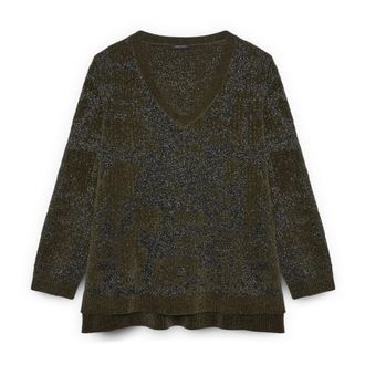 Fiorella Rubino Damen, Strickwaren, Gr&uuml;n, XSGr&ouml;&szlig;e