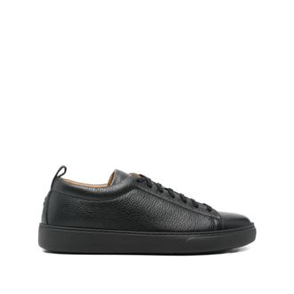 Henderson Schwarze Colby Trainer aus Hirschleder - - Shoes - Herren - Schwarzk - 44 EU