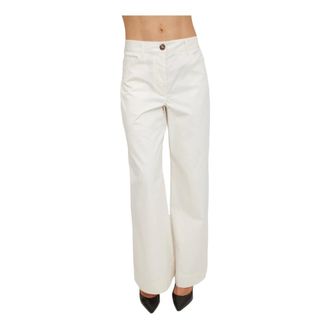 Marella Damen, Hosen, Wei&szlig;, SGr&ouml;&szlig;e
