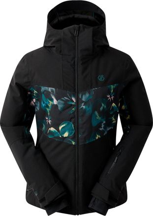 Dare 2B Dare 2B - Iced Skijacke f&uuml;r Damen, Wasserfest (Schwarz/Elektrisch)