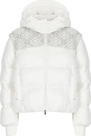 Casablanca Femme, Vestes, Blanc, Taille: 38 FR Ski Ripstop Puffer Jacket