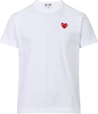 Comme Des Gar&ccedil;ons T-shirt &agrave; logo brod&eacute; en coton
