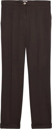 Oltre Damen, Hosen, Braun, SGröße