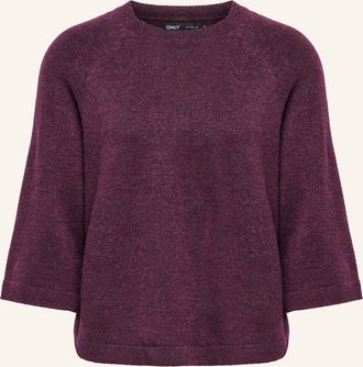 Only Strickshirt Mit 3/4-Arm rot