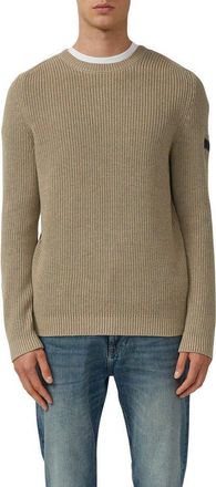 s.Oliver Strickpullover mit Rippbündchen