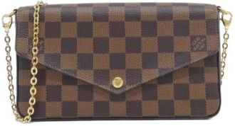 Louis Vuitton Sac port&eacute; &eacute;paule Pochette Pre-owned - Femme - Pre-owned - Brun - Taille: ONE Size