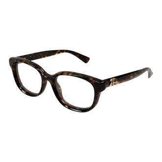 Gucci Rechteckige optische Fassung - - Accessories - Damen - Braun - 54 MM