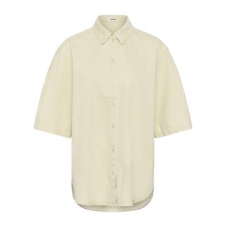 Soaked In Luxury Langarmhemd - - Blouses & Shirts - Damen - Gelb - XS