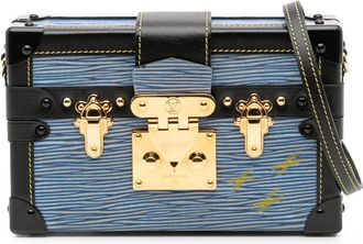 Louis Vuitton Hobo Bags - Epi Petit Malle - Gr. unisize - in Blau - f&uuml;r Damen