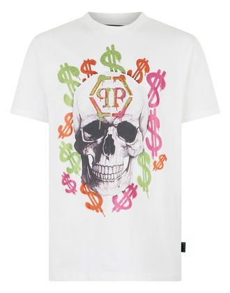 Philipp Plein Kurzarm-Rundhals-T-Shirt