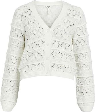 Object Objliva L/S V-Neck Knit Cardigan Noos