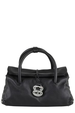 Zanellato Shopper & Totes - Dotta Saeta Small Leather Handbag - Gr. unisize - in Schwarz - f&uuml;r Damen