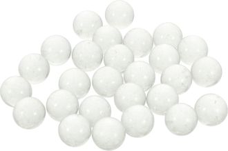 Valiclud 180 Stück Transparente Glasperlen Dekorative Heimdekorations Murmeln Für Vasen Glasperlen Für Bastelarbeiten Klare Vasenfüller Murmelperlen Klare Glas