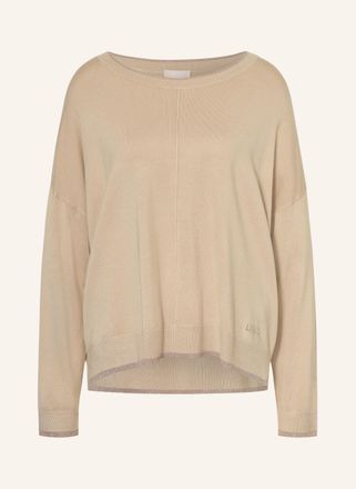 Liu Jo Liu Jo Pullover Mit Glitzergarn weiss