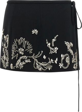 Dries Van Noten Femme, Jupes, Noir, Taille: 42 FR Gabrina Skirt