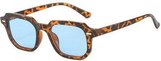 Generic Lunettes De Soleil Carr&eacute;es For Hommes Et Femmes, Id&eacute;ales For Les Vacances, La Conduite D&eacute;placements Quotidiens(Blue)