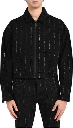 Purple Homme, Vestes, Noir, Taille: M Veste en jean