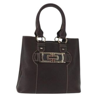 Bulgari Sac &agrave; main vintage Pre-owned - Femme - Pre-owned - Brun - Taille: ONE Size
