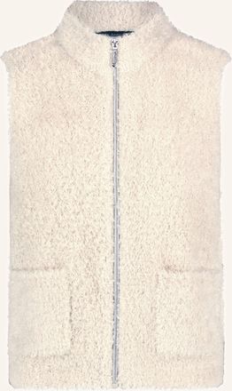 Betty Barclay Teddyfell-Weste weiss