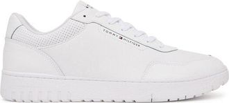 Tommy Hilfiger Sneakers Th Basket Core Leather FM0FM05927 Wei&szlig;