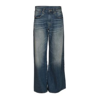R13 Wide Jeans - - Jeans - Damen - Blau - W24