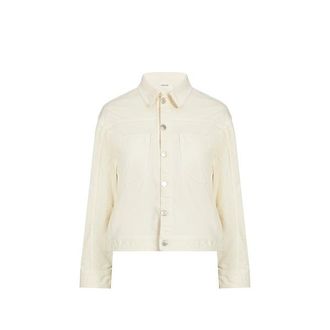 Saison 1865 kurze Baumwolljacke - Beige