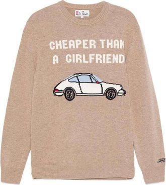 MC2 Saint Barth Pull Col Rond - Beige