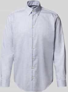 Christian Berg Regular Fit Business-Hemd mit Button-Down-Kragen