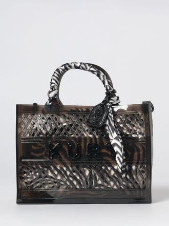 Kurt Geiger Jelly Handtasche aus perforiertem PVC von mit Zebra-Print und Innentasche
