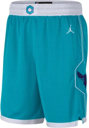 Nike Homme, Sport, Bleu, Taille: 2XL Hornets Icon Edition 2020 Swingman Shorts