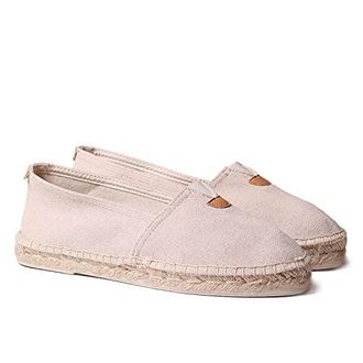 Toni Pons Espadrille Unisexe en Tissu Coton - BLANES-ER Ecru, 39 EU