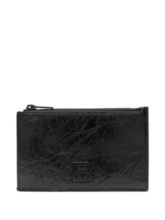 Balenciaga porte-cartes Crush - Noir