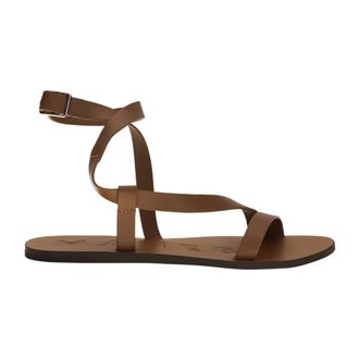 Maneb&igrave; Sandales Canyon en cuir - Femme - Chaussures - Brun - Taille: 36 EU