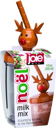 Joie Kitchen Gadgets 99188 Weihnachtliche Rentier Milch Mixer, plastik