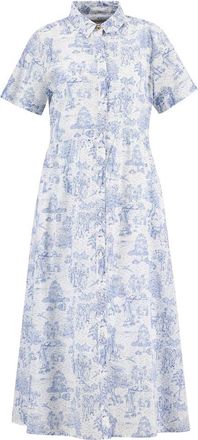 Barbour Leichtes und leger geschnittenes Kleid Wisteria Midi in