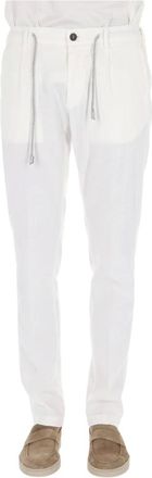 Eleventy Homme, Pantalons, Blanc, Taille: W31 Pantalone Jogger